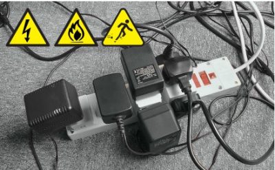 How to avoid overloading sockets, reducing the fire risk | Portable ...